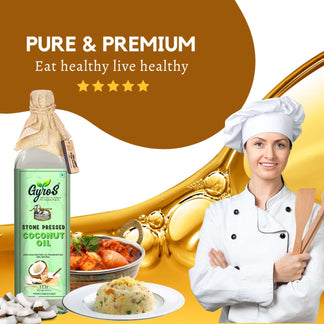 Cold Pressed Coconut Oil | Edible Coconut Oil | Gyros Farm