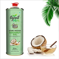 Cold Pressed Coconut Oil | Edible Coconut Oil | Gyros Farm